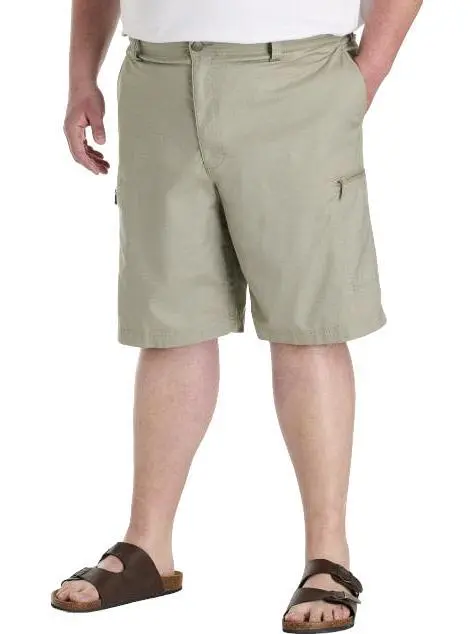 TRUE NATION BY DXL Relaxed-fit Cargo Shorts - Four Leaf Clover