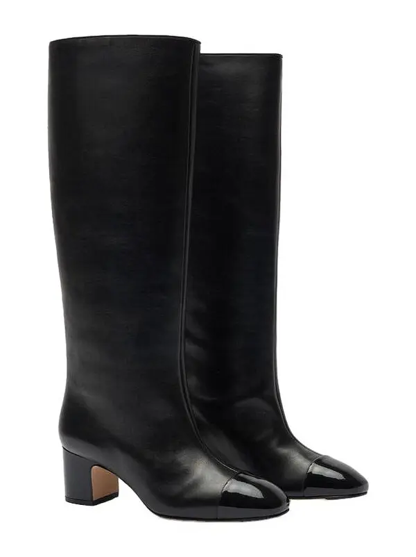 SCAROSSO Marais Boots - Black - Calf