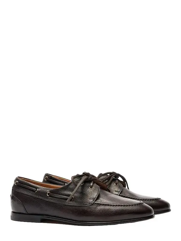 SCAROSSO Ginevra Loafers - Brown - Buffalo