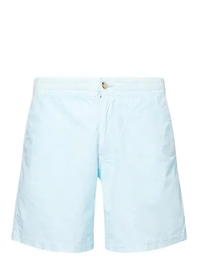 Ralph Lauren Regular-fit Cotton-poplin Shorts - Sky