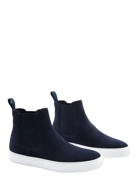 SCAROSSO Tommaso Sneakers - Blue - Suede
