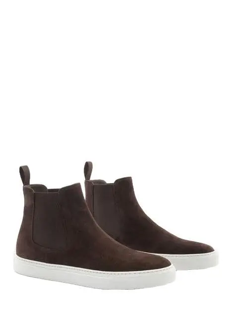 SCAROSSO Tommaso Sneakers - Brown - Suede