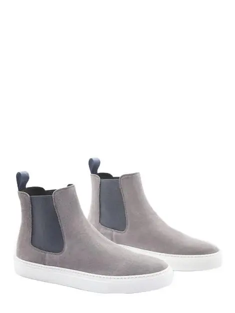 SCAROSSO Tommaso Sneakers - Grey - Suede