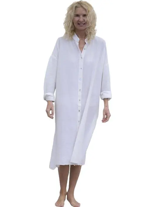 LOOM.IST Sile Shirt Tunic - White