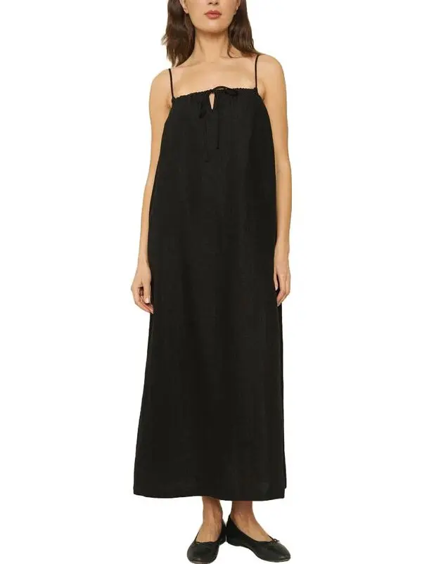 WHIMSY + ROW Soleil Maxi Dress - Black