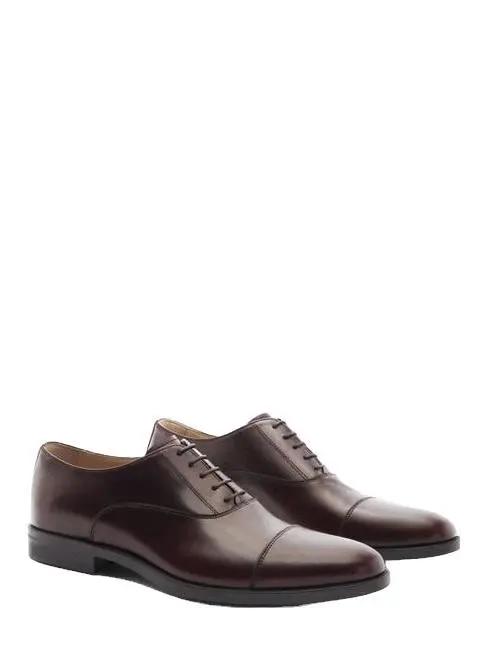 SCAROSSO Cesare Oxfords - Dark Brown Calf