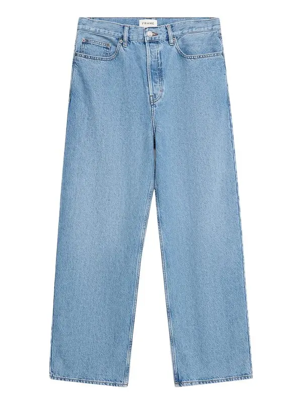 FRAME Baggy Rigid Denim Jeans - Bonair Light