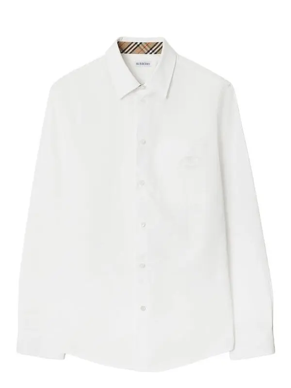 Burberry Cotton Poplin Shirt - White
