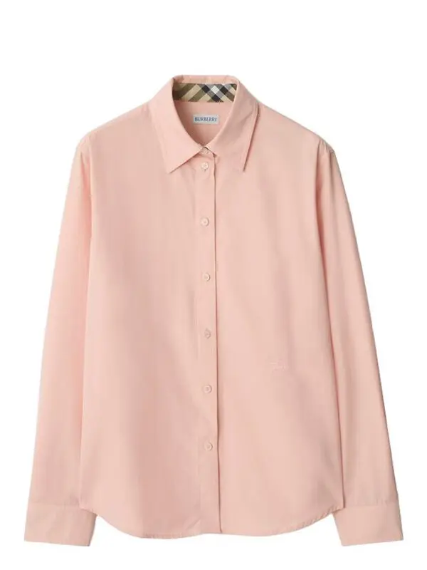 Burberry Regular Fit Cotton Poplin Shirt - Flora