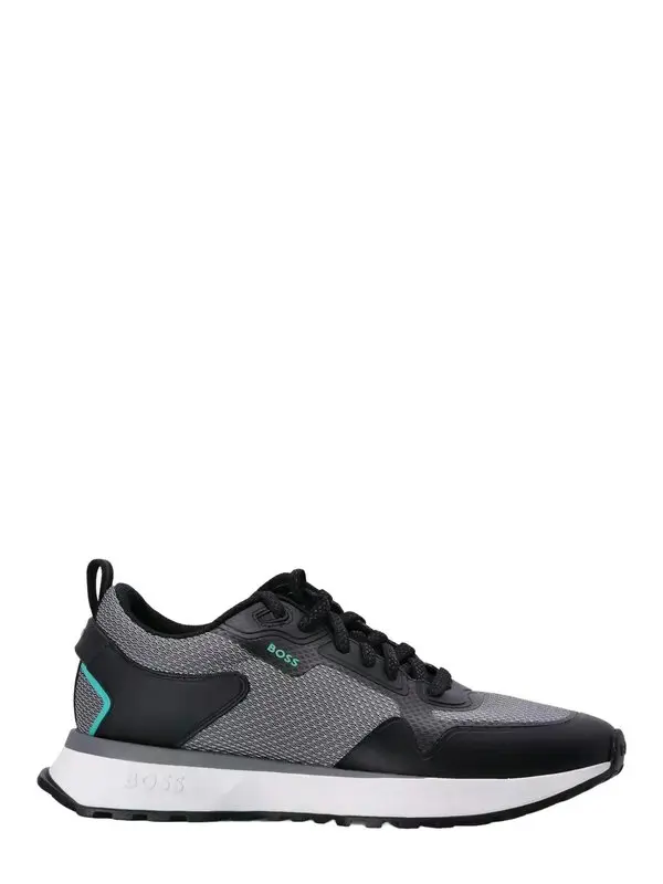 BOSS Mesh-panel Sneakers - Black