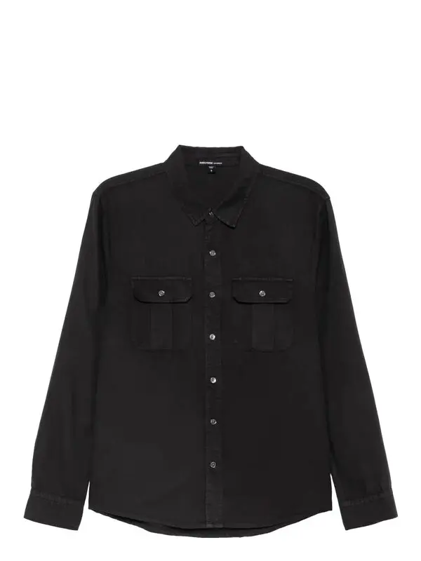 JAMES PERSE Utility Shirt - Black