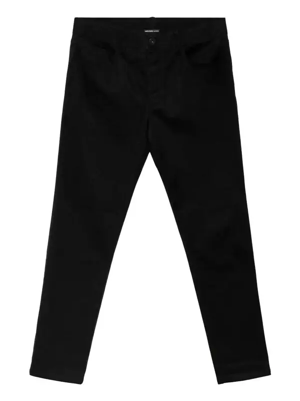 JAMES PERSE Touch 5-pocket Trousers - Black