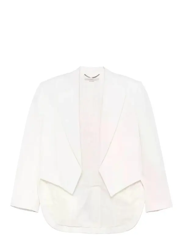 Stella McCartney Cropped Blazer - Neutrals