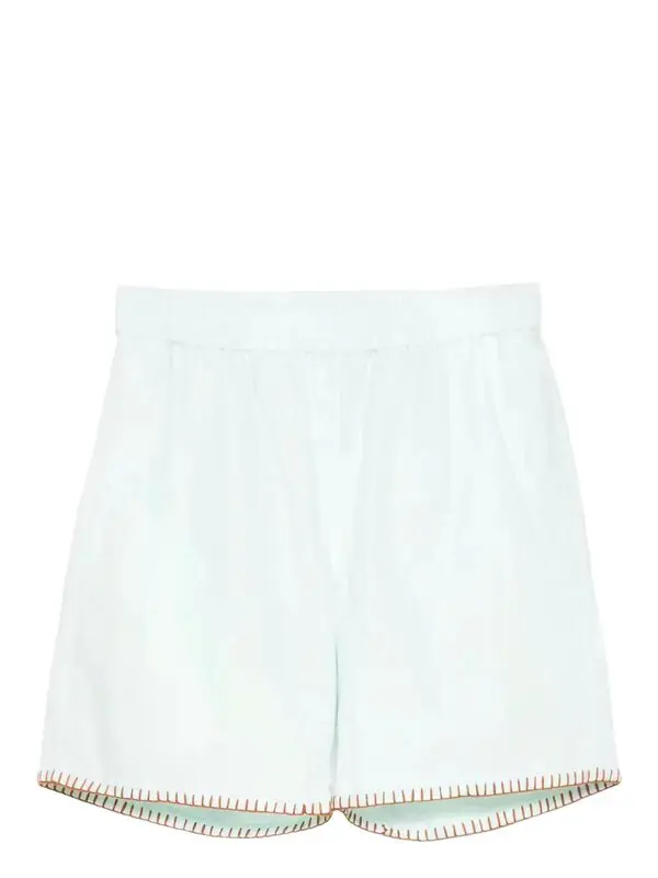 CHATEAU ORLANDO Embroidered Shorts - Green