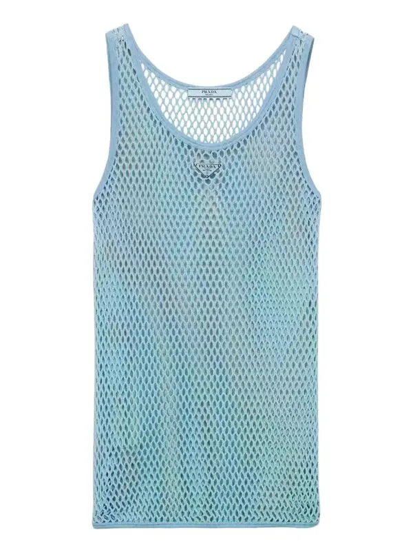 Prada Mesh Tank Top - Blue