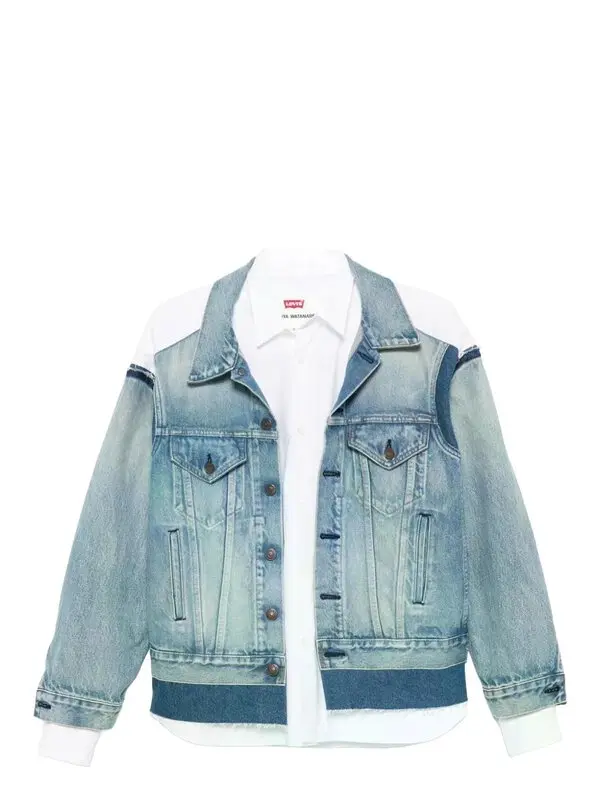 Junya Watanabe X Levi's Panelled Jacket - Blue