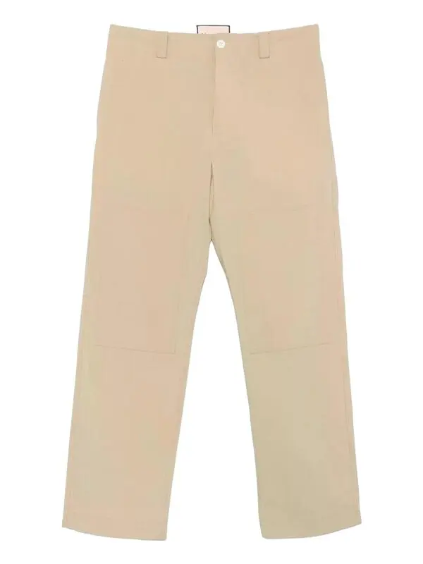 Plan C Panel-detail Trousers - Neutrals