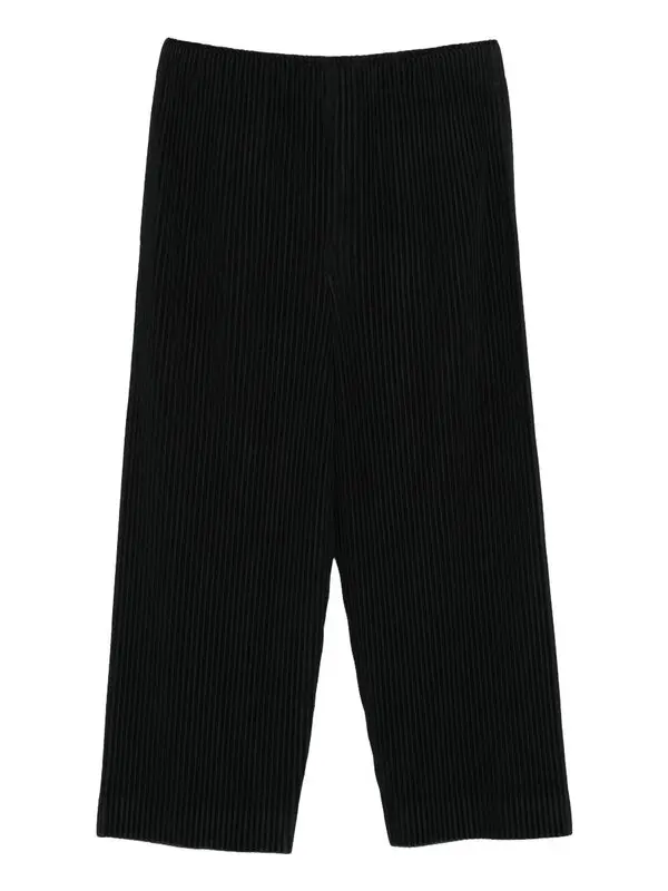 Issey Miyake Pleated Trousers - Black