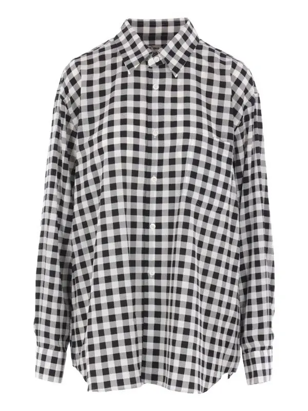 Comme Des Garçons Checked Twill Shirt - Multicolor