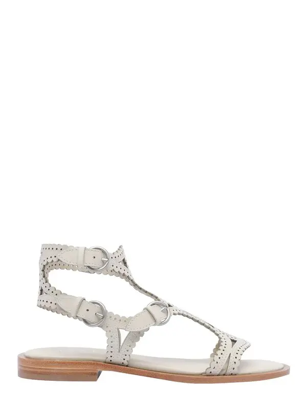 Ash Paprika Sandals - White