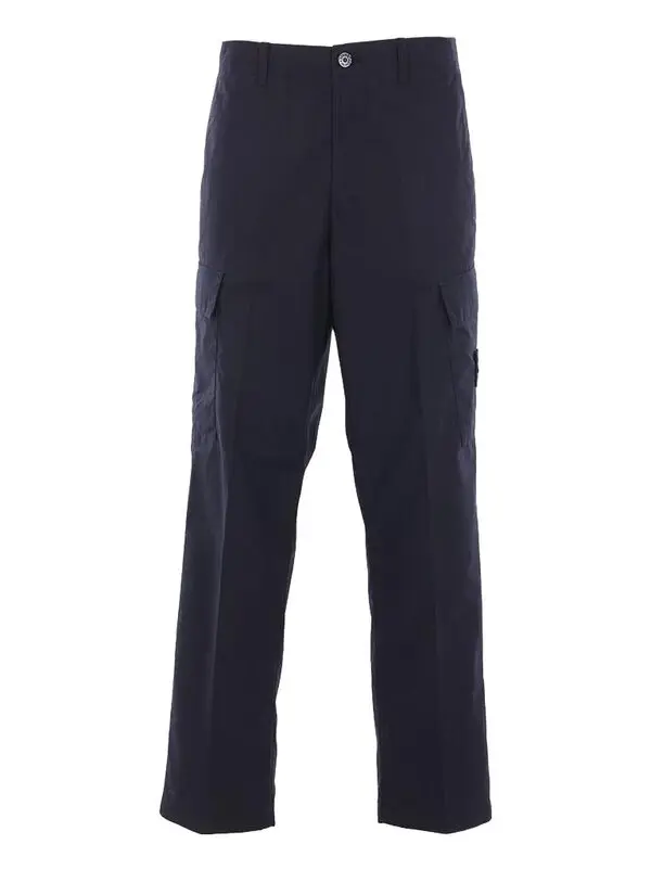 Stone Island Cargo Trousers - Blue