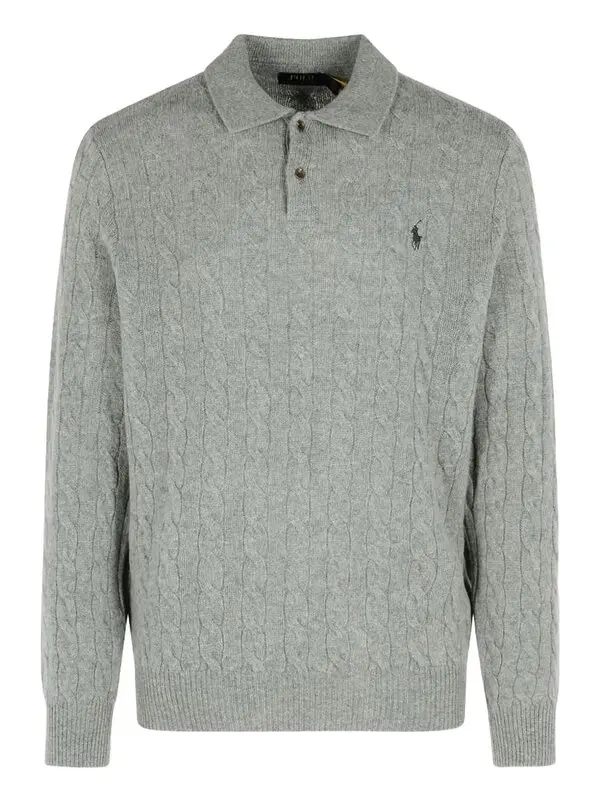 Ralph Lauren Cable-knit Sweater - Grey