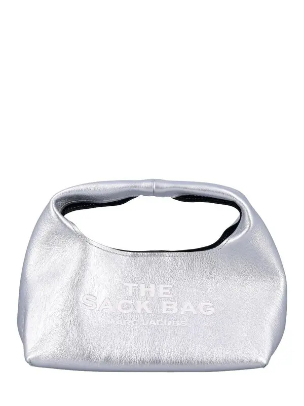 Marc Jacobs The Mini Sack Bag - Silver