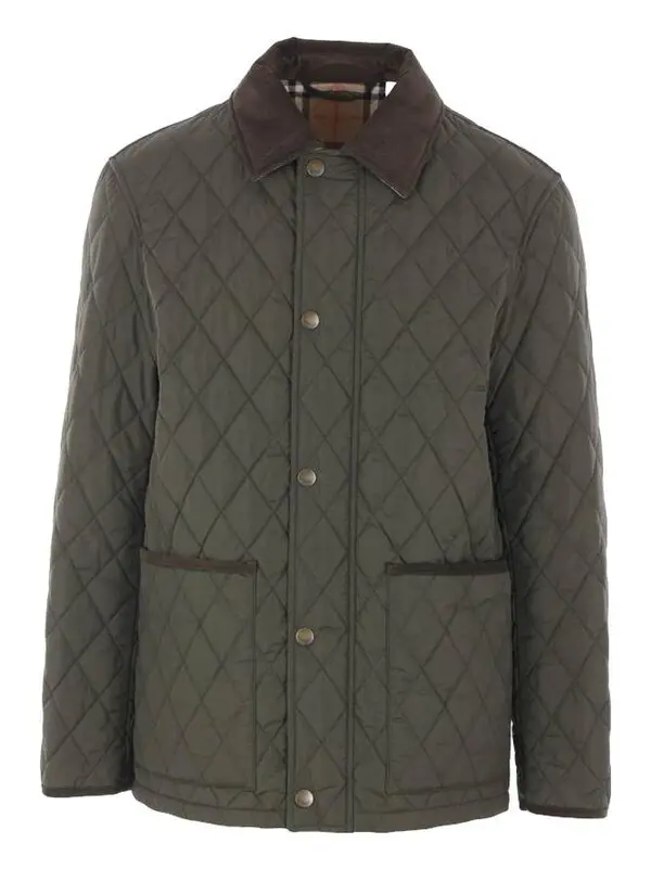 Burberry Quilted Jacket - Shale