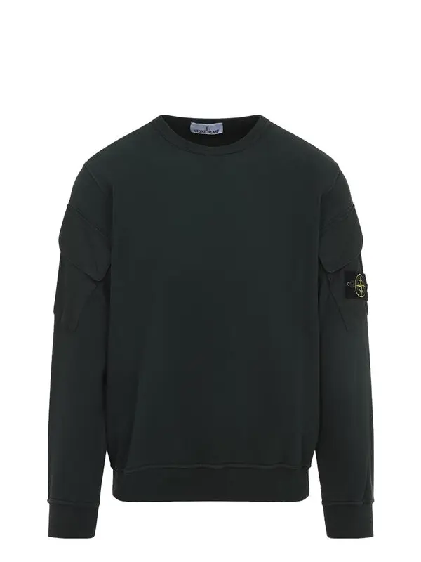 Stone Island Cotton Sweatshirt - Blue