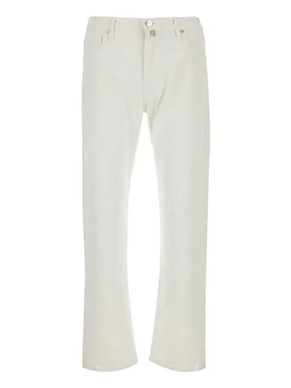 Incotex Stretch Denim Jeans - White