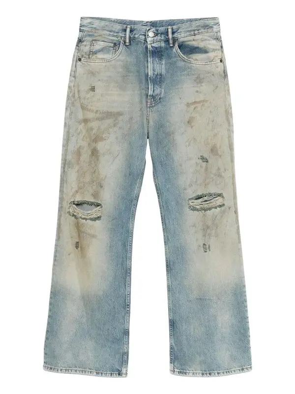 Acne Studios Denim Cotton Jeans - Blue