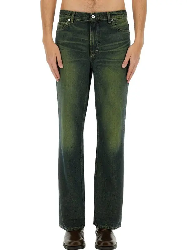Our Legacy 70s Cut Straight Leg Jeans - Green