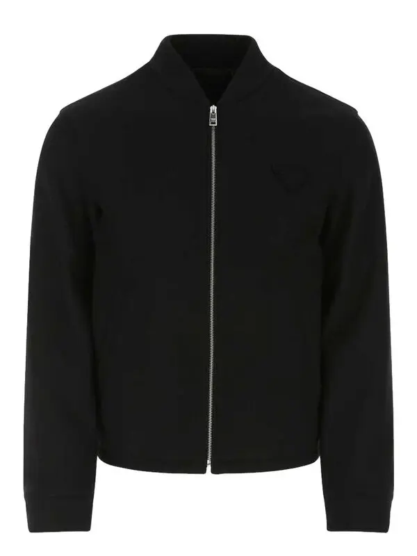 Prada Felt Jacket - Black