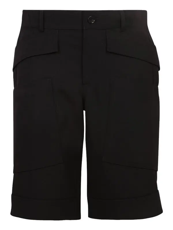Burberry Panel-detail Shorts - Black