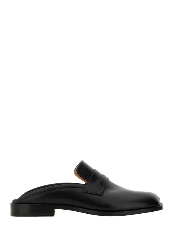 MAISON MARGIELA Moccasin Tabi Mule - Black
