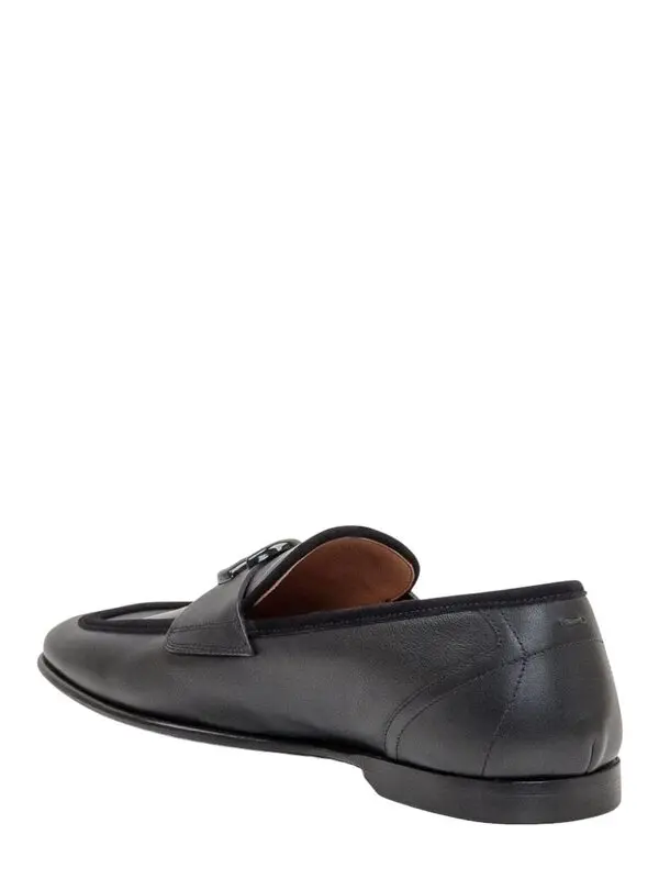 Dolce & Gabbana Leather Loafers - Black