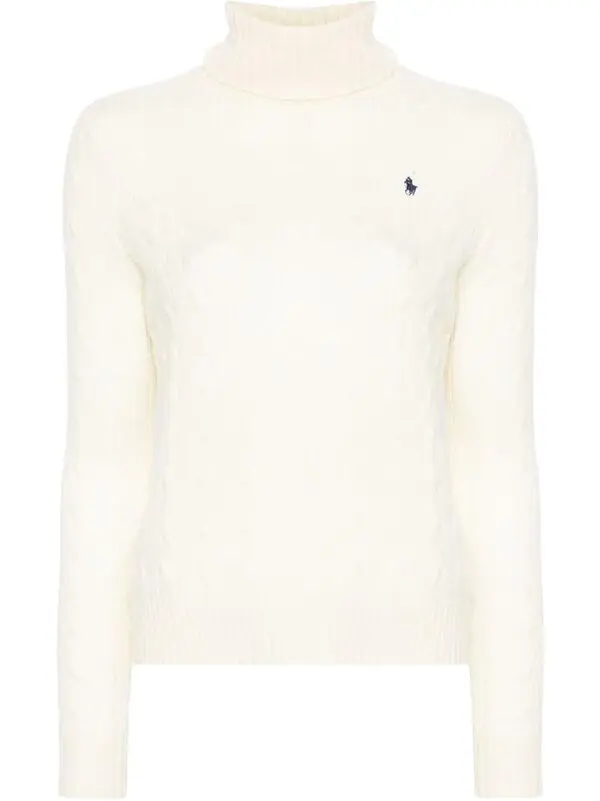 Ralph Lauren Cable-knit Wool-cashmere Sweater - Multicolor