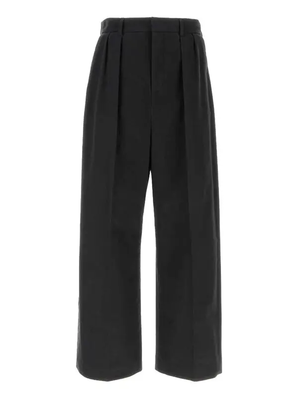 Loewe Pleated Trousers - Darkanthracite
