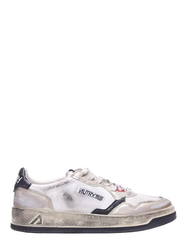 AUTRY Super Vintage Medalist Sneakers - White