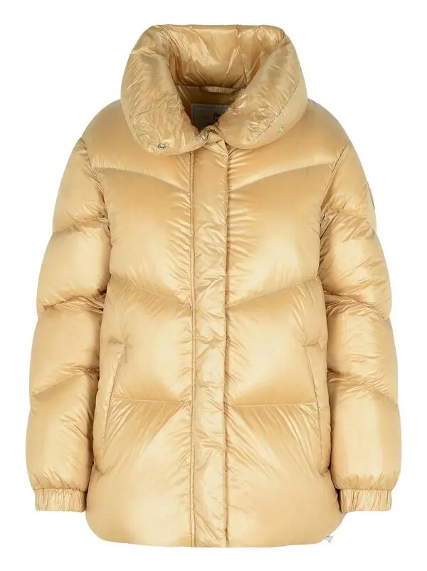Woolrich Aliquippa Polyamide Down Jacket - Beige