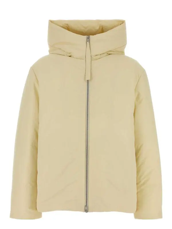 JIL SANDER Quilted Polyester Down Jacket - Yellow