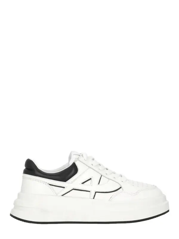 Ash Leather Sneakers - White