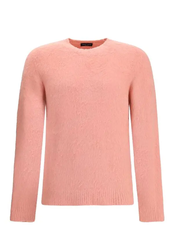 ROBERTO COLLINA Plush Effect Knitwear - Pink