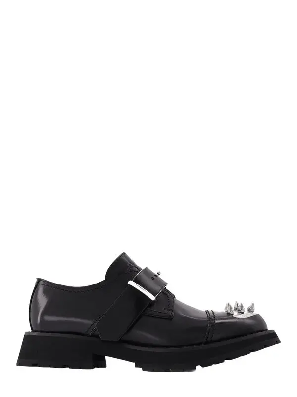 Alexander McQueen Loafers With Studs - Black