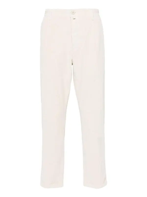 Jacob Cohen Crop Slim Fit Pants - White