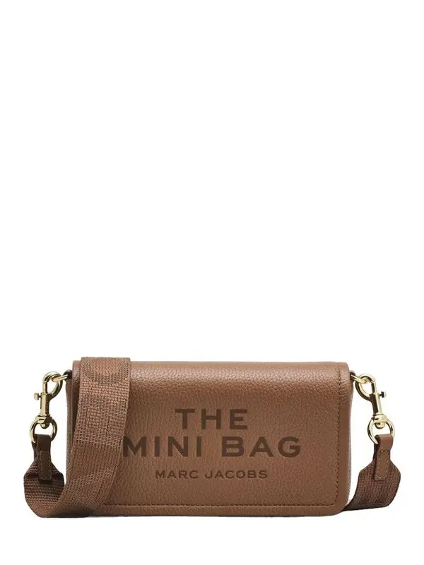 Marc Jacobs The Leather Mini Shoulder Bag - Brown