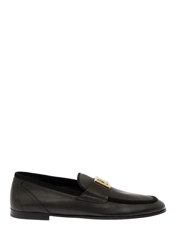 Dolce & Gabbana Leather Loafer - Black