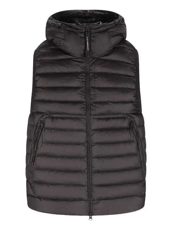C.P. COMPANY Nylon B Vest - Black