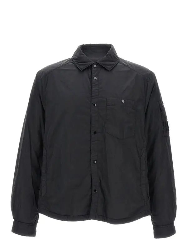 C.P. COMPANY Silk & Nylon Jacket - Black