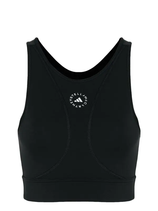 Adidas By Stella McCartney Asmc Tst Crop - Black